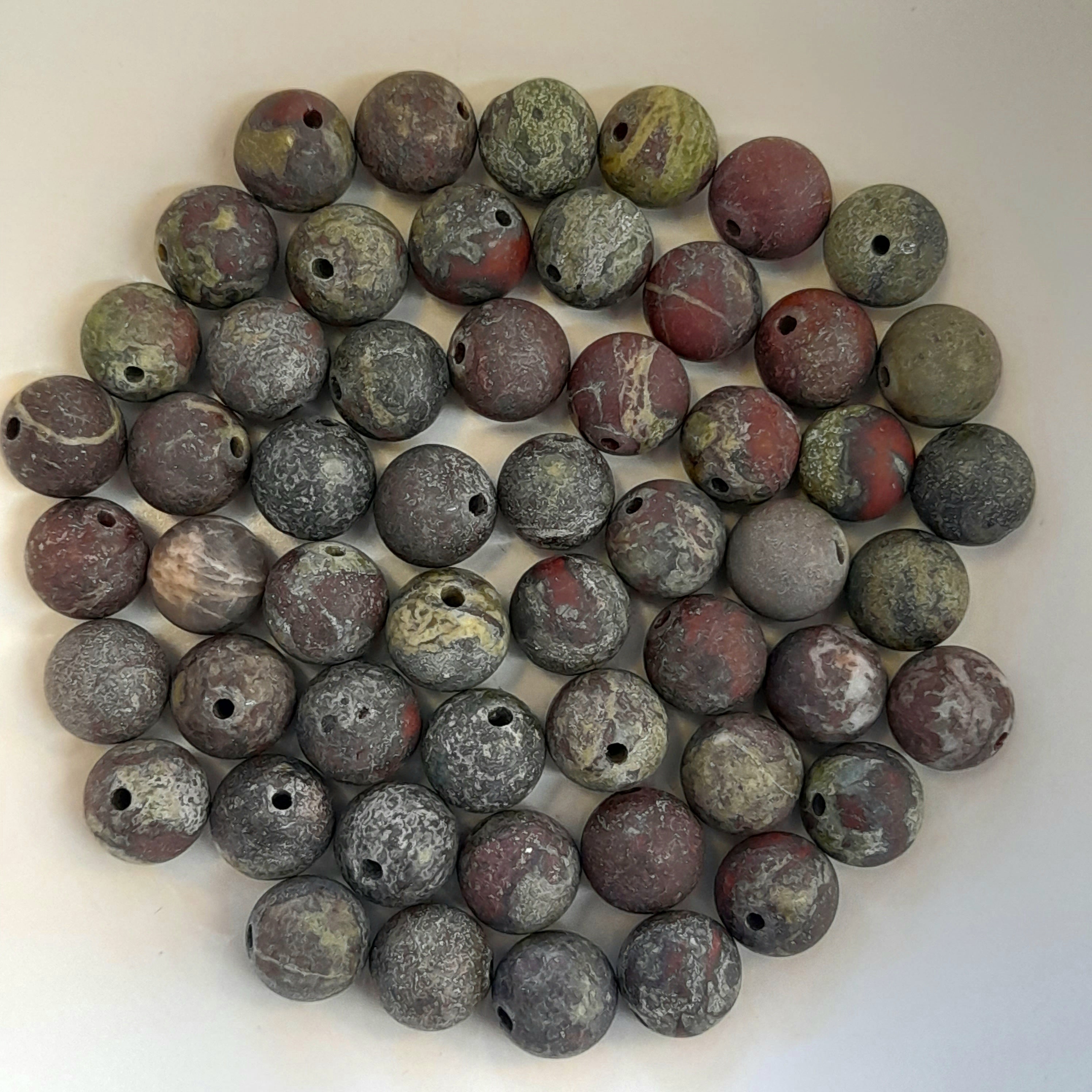 Dragonstone Matte 8mm Round | Beadazzle NZ