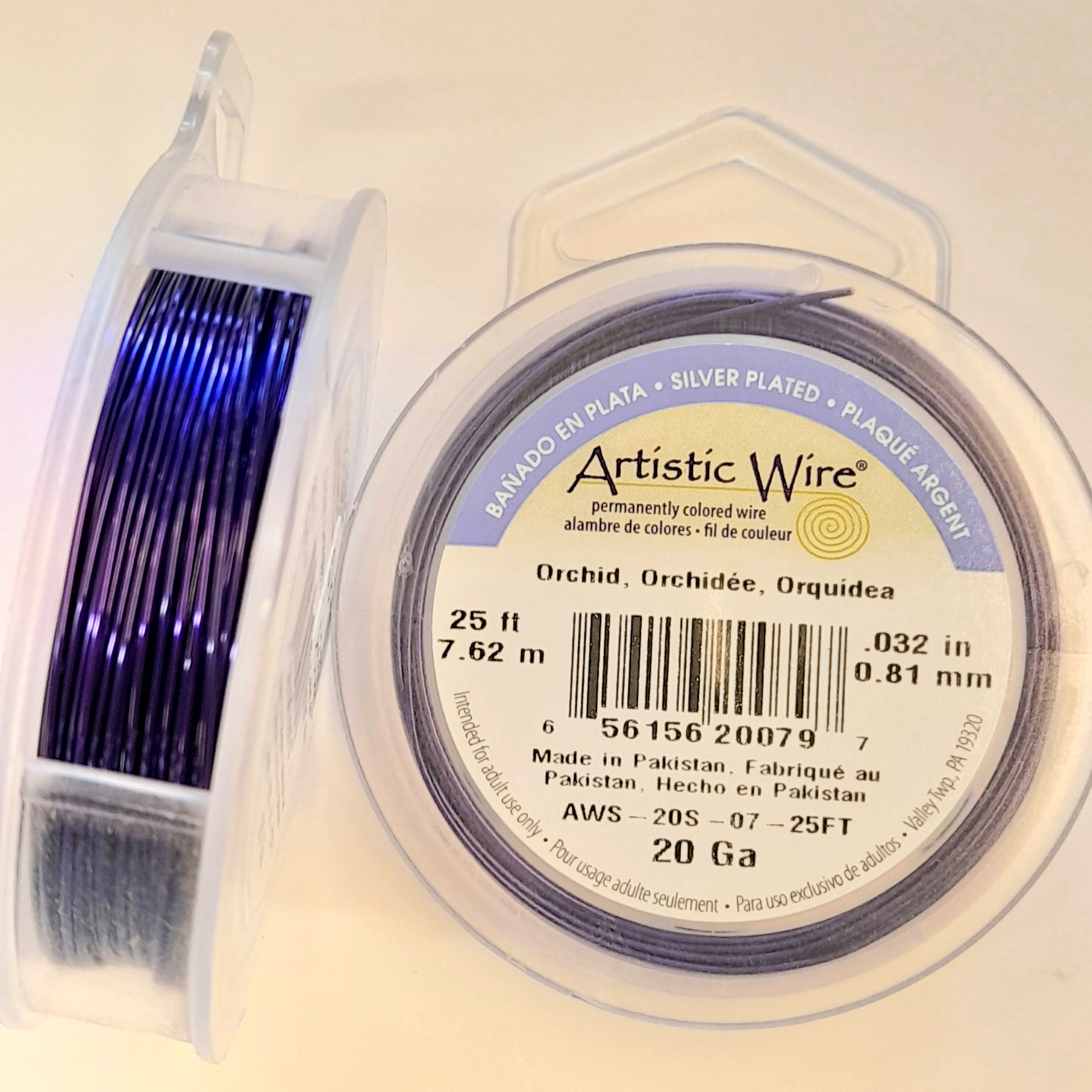 Artistic Wire - 20 Gauge Orchid Purple | Beadazzle NZ